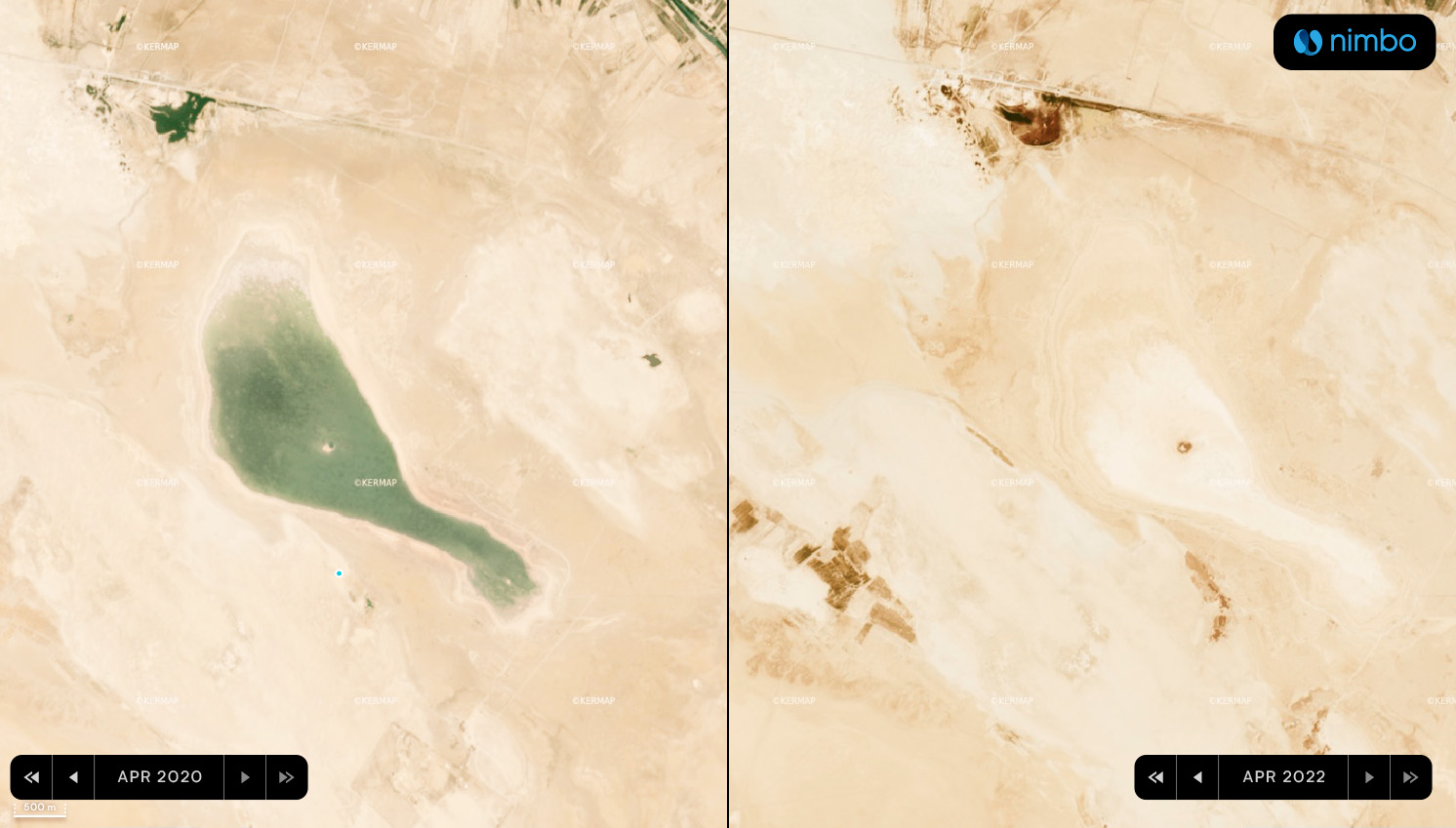 Satellite imagery and climate change : monitoring the impact of drought ...